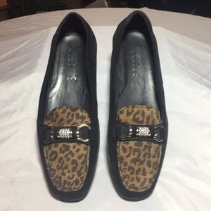 Geox | Shoes | Geox Respira Leopard Horsebit Rhinestone Shoes | Poshmark